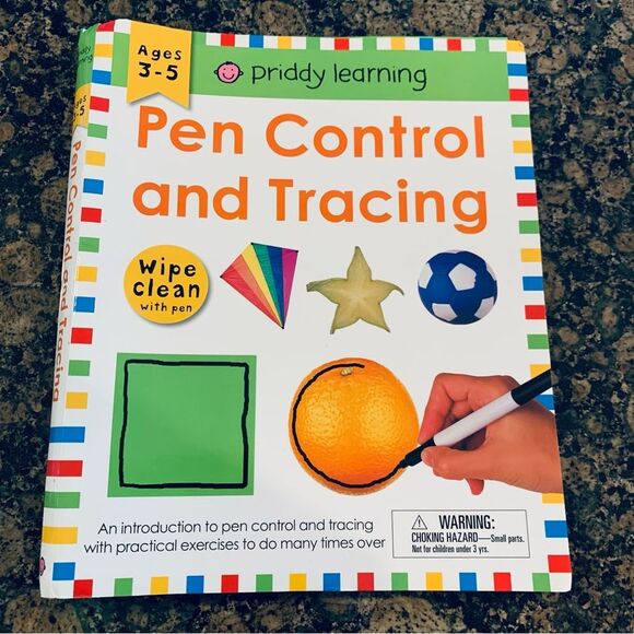 Scholastic | Other | Priddy Learning Wipe Clean Workbook Pen Control ...